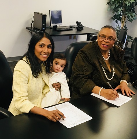 Gubernatorial candidate Krish Vignarajah announces Sharon Blake as ...